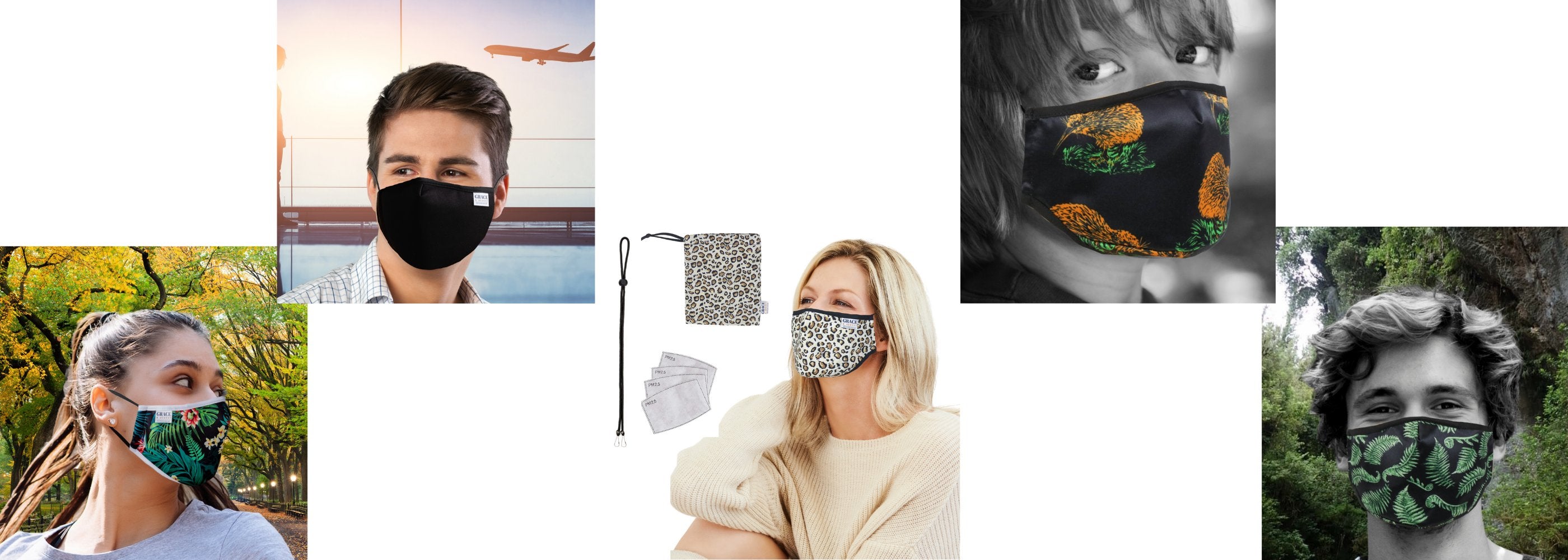 Fabric Face Masks – graceandaugust.co.nz