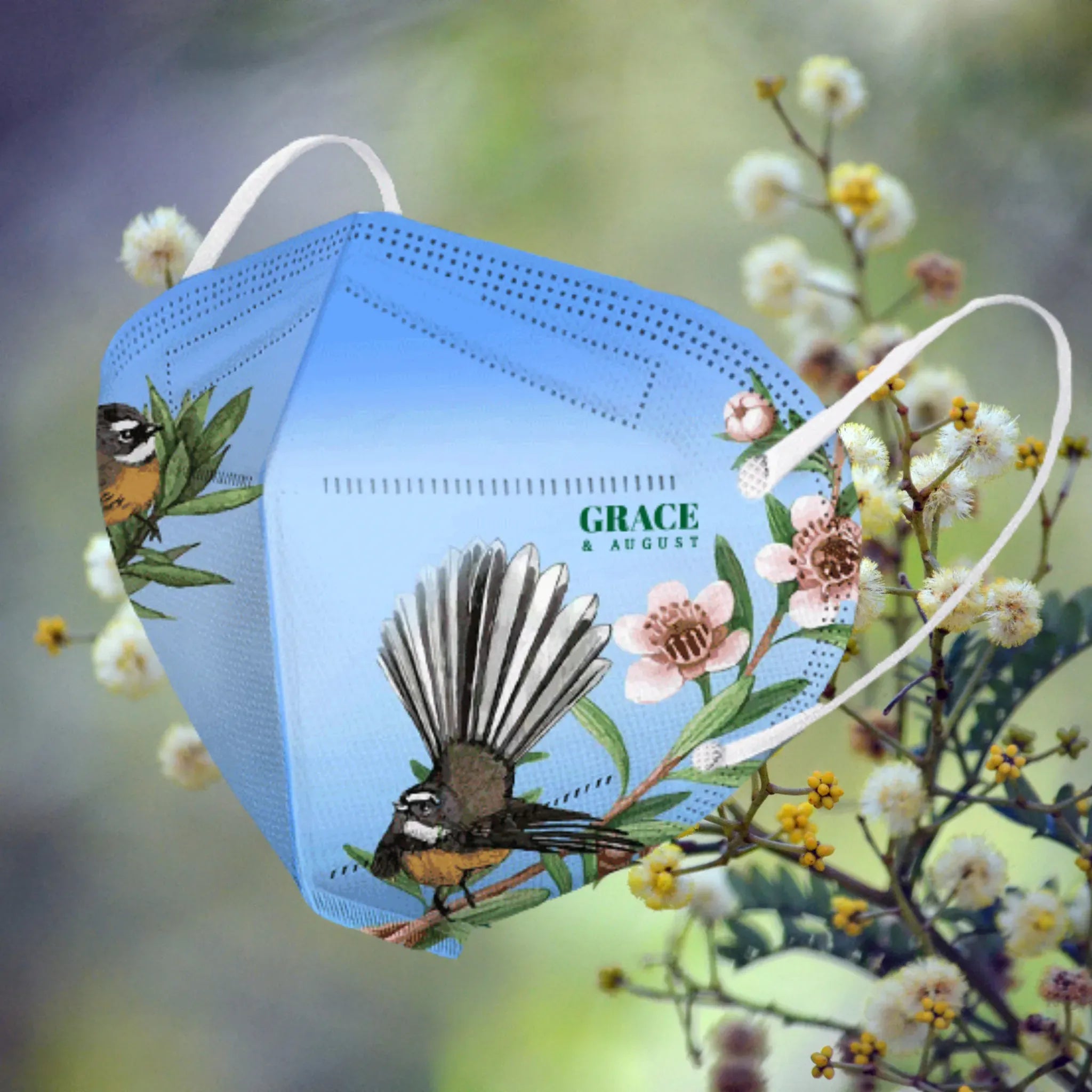 KN95 Face Mask | Fantail | New Stock – graceandaugust.co.nz